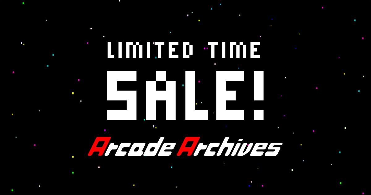 Arcade Archives 11th Anniversary SALE | Arcade Archives | HAMSTER ...