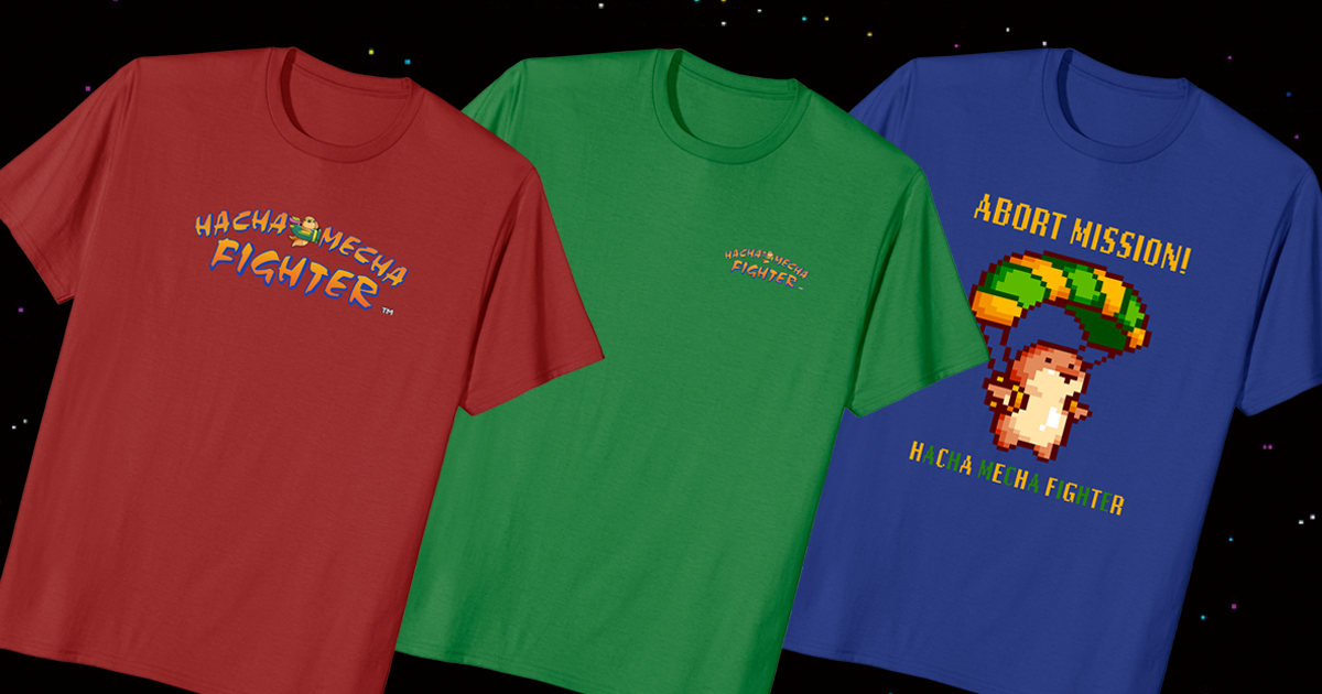 Official Arcade Archives Merchandise “HACHA MECHA FIGHTER” Now on Sale ...